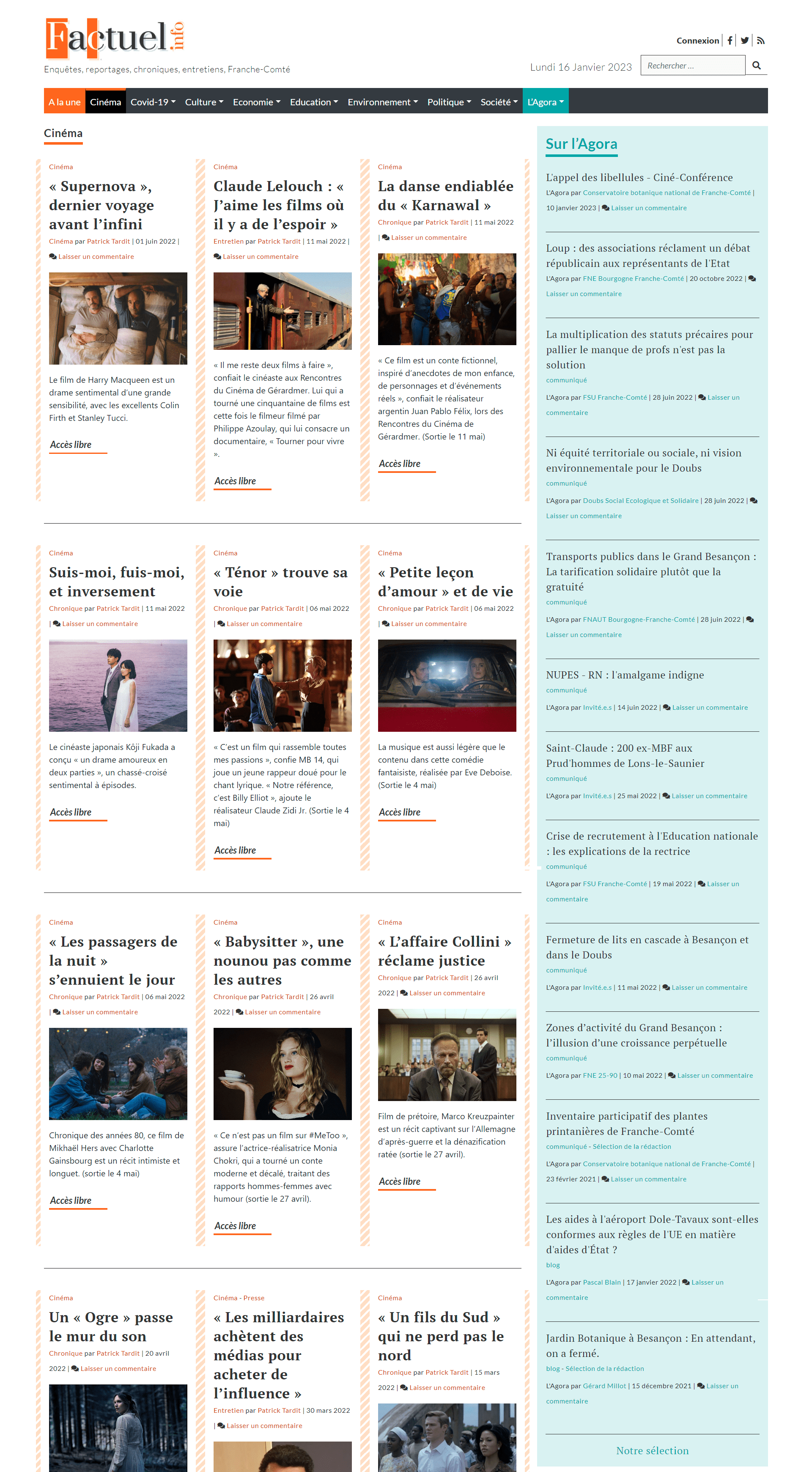 Factuel.info – Site Internet - Akolad Solutions